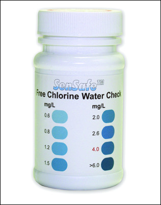 Free Chlorine Water Test Strips - Canadawide Scientific