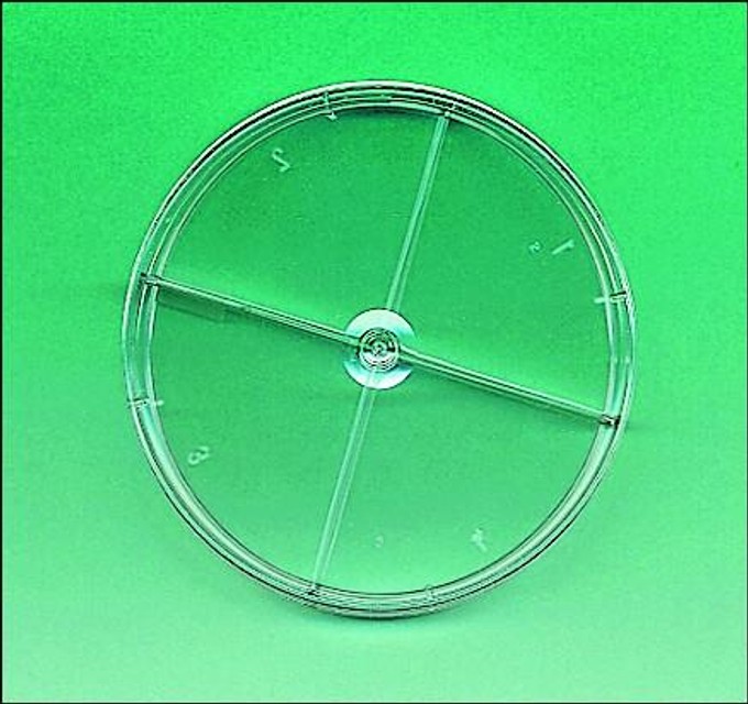 Petri Dish, Disposable PS, Sterile, Quad-Plate, 100 x 15mm ...
