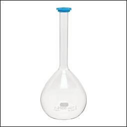 PYREX VISTA Volumetric Flask with PE Snap-Cap, Class B - Canadawide ...