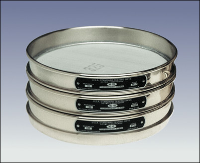8" Half-Height Sieves with Stainless Steel Wire and Frame - Canadawide ...